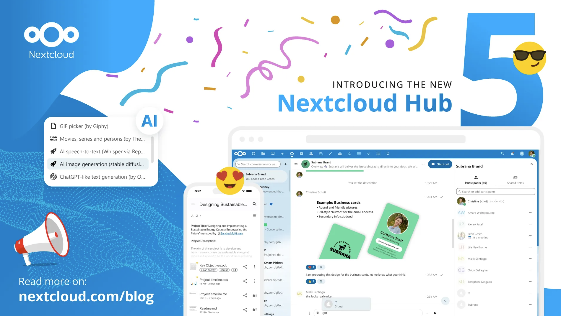 Nextcloud HUB 5 - EscapeCloud